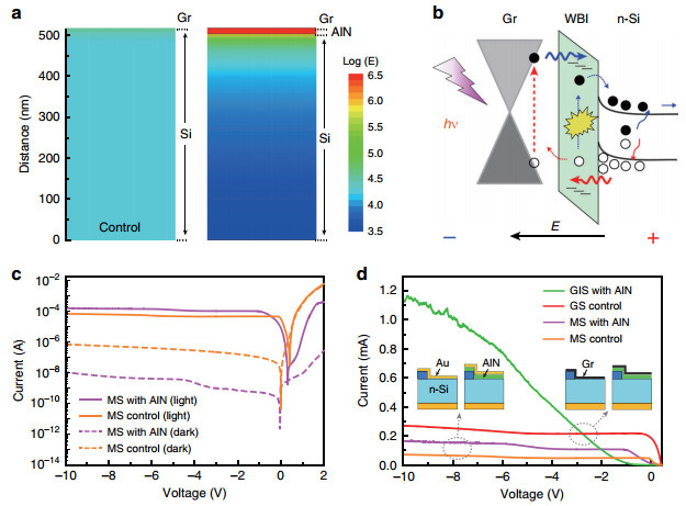 Engineered tunneling layer with enhanced impact ionization for ...